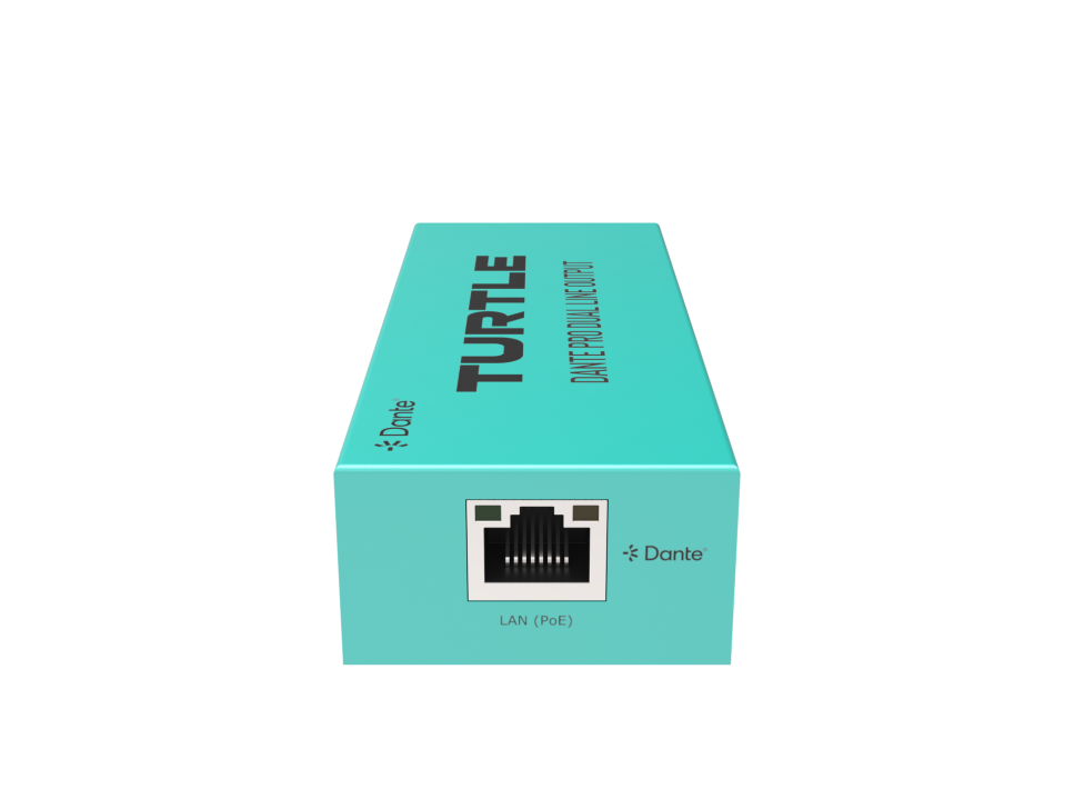 Dante® Pro 2CH Analog Line Input Converter – Turtle AV